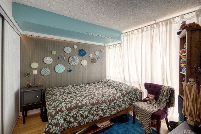 Bedroom Reno – Making the most of a tiny condo | The Blue Brick ...