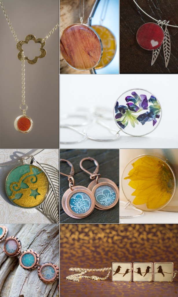 Project 5 – Working with open bezels – transparent pendant – The Blue Brick