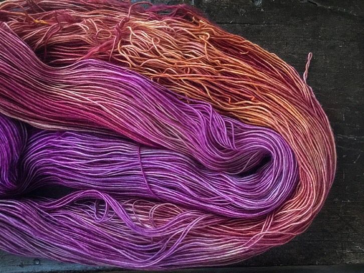 Sundown Colours | The Blue Brick | Inspired Yarns