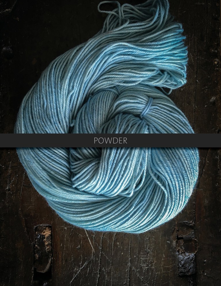 Powder | The Blue Brick | Inspired Yarns