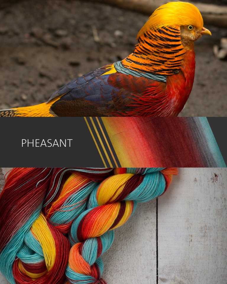 The Blue Brick – Hand dyed gradient yarns